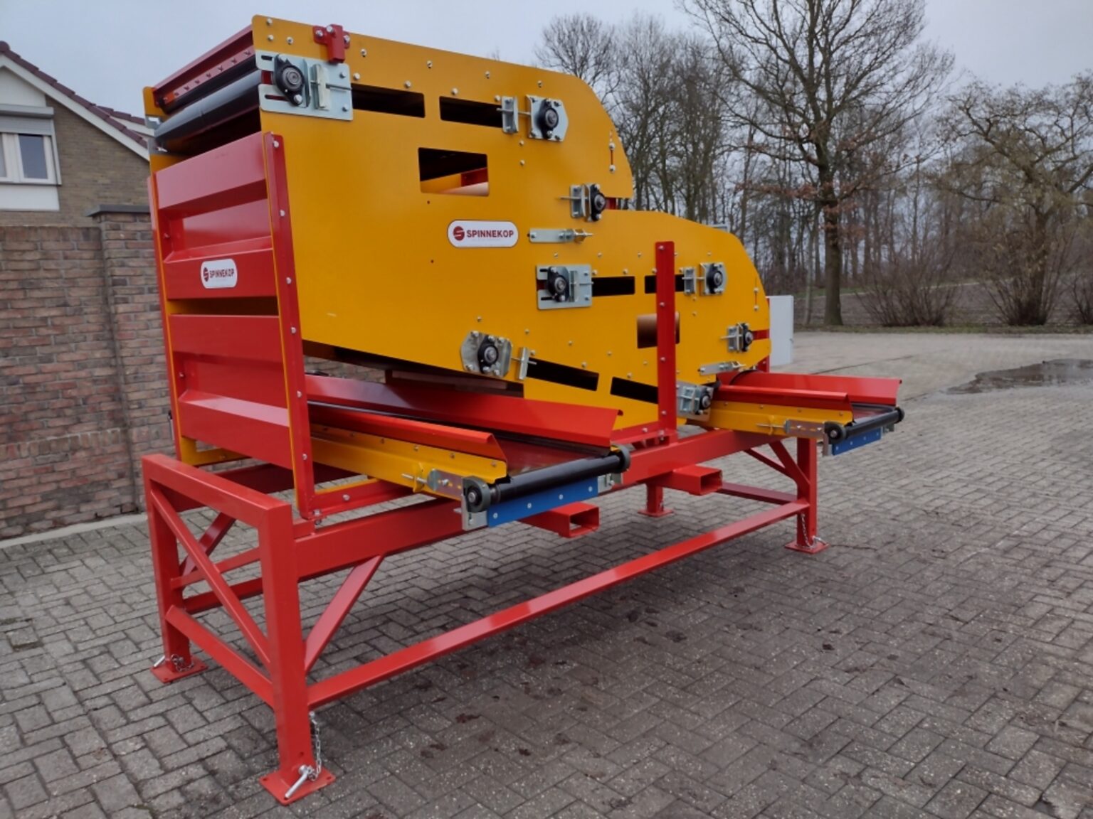 Spinnekop kluitenscheider | Boerderijmachines.nl